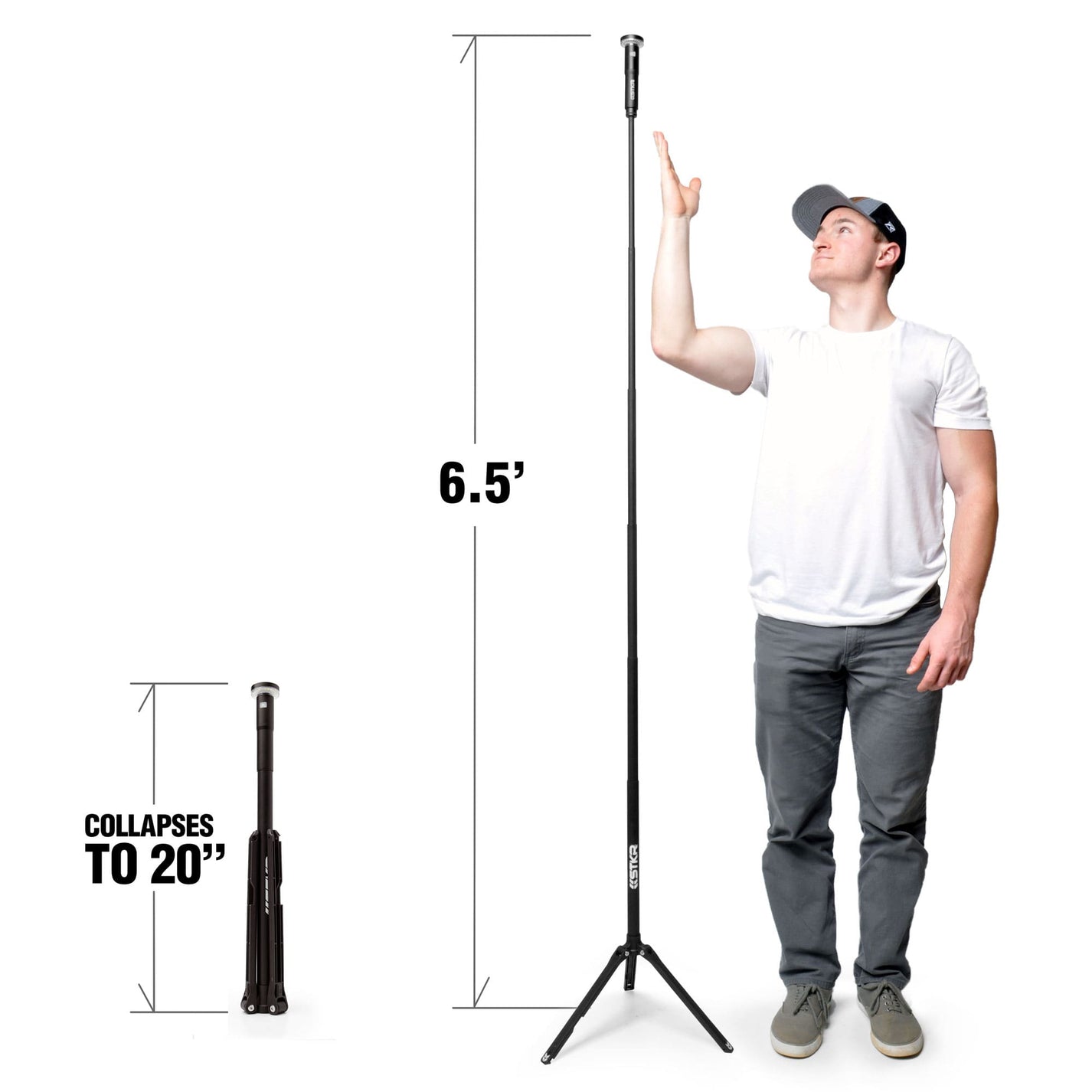 STKR - FLi Telescoping Light - Rechargeable 6.5' Area Light – STKR Concepts