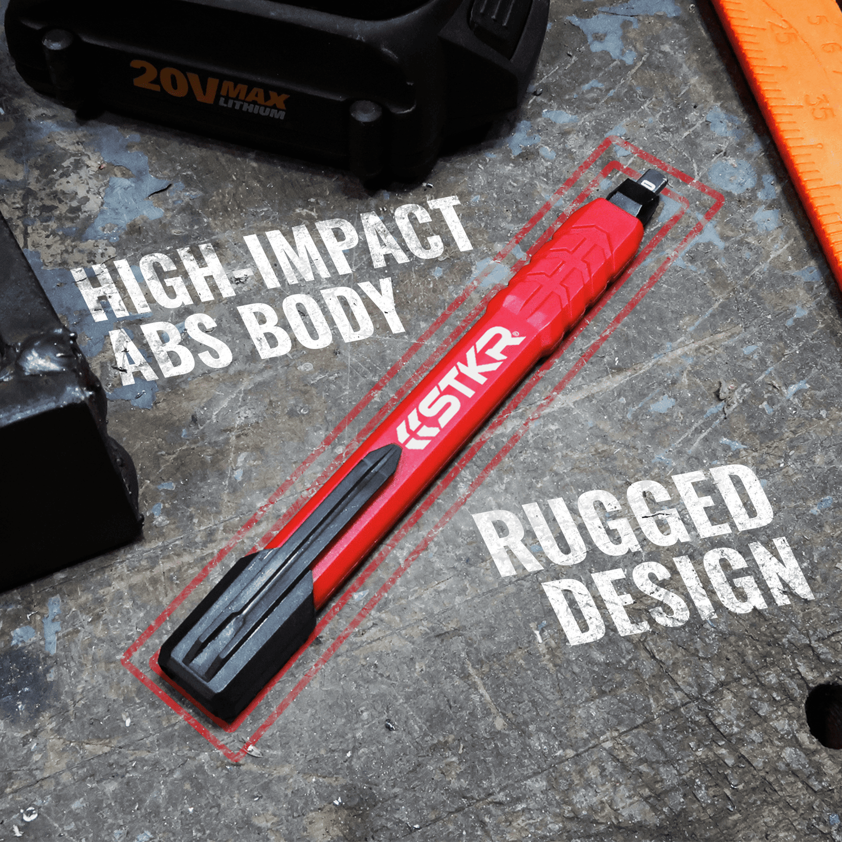 STKR - Mechanical Carpenter Pencil with replacement DuraLead – STKR ...