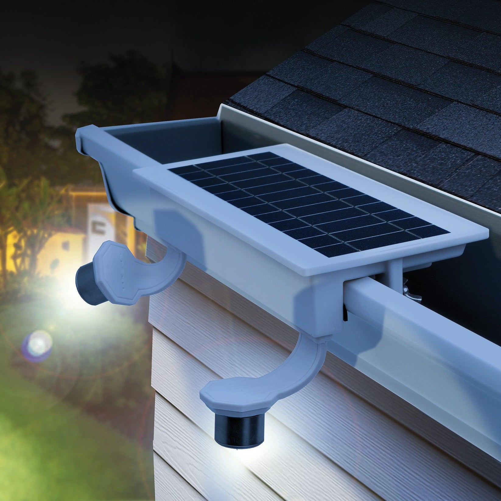 STKR - EZ Solar Home Security FLEXIT Spotlight - Gutter Mounted – STKR ...