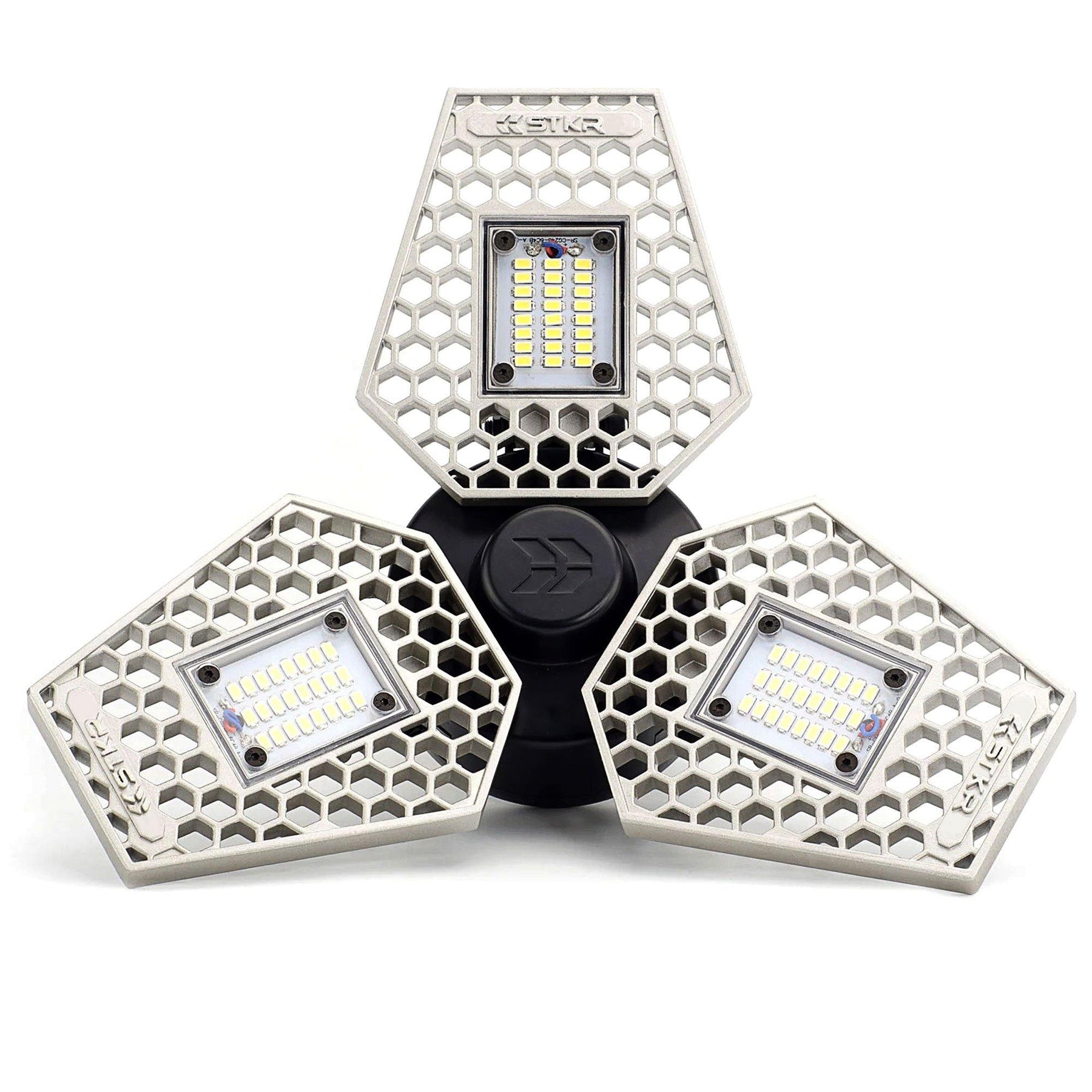 STKR - TRiLIGHT - Motion Activated Garage Ceiling Light by STKR Concepts